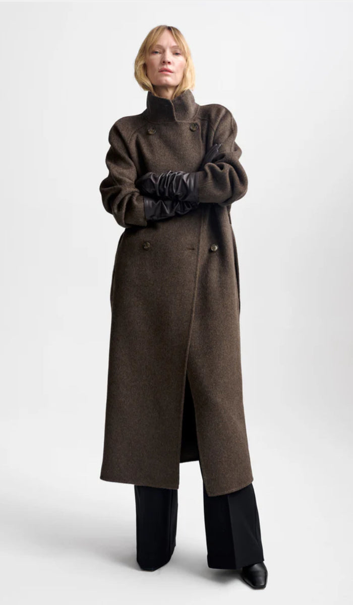 Caramel Wool Coat – Olivias Hus