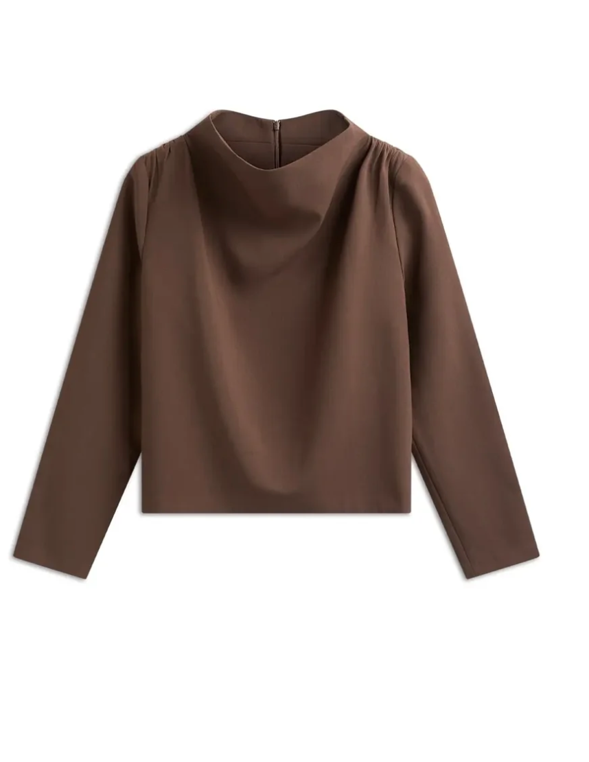 BEVERLY TOPP, Brown – Olivias Hus